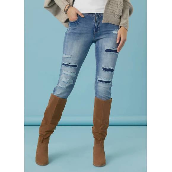 Coco + Carmen | Jeans | New Coco Carmen Womens Omg Zoey Zip Skinny ...